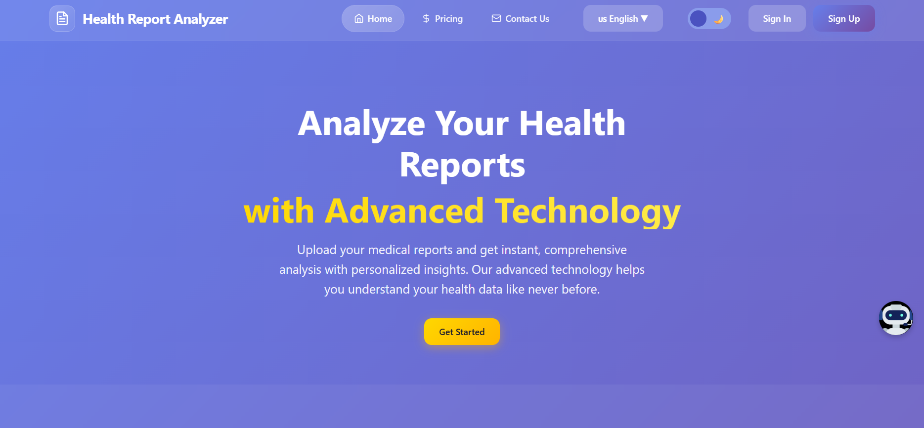 Health Report Analyzer - AI-Powered Medical Report Analysis